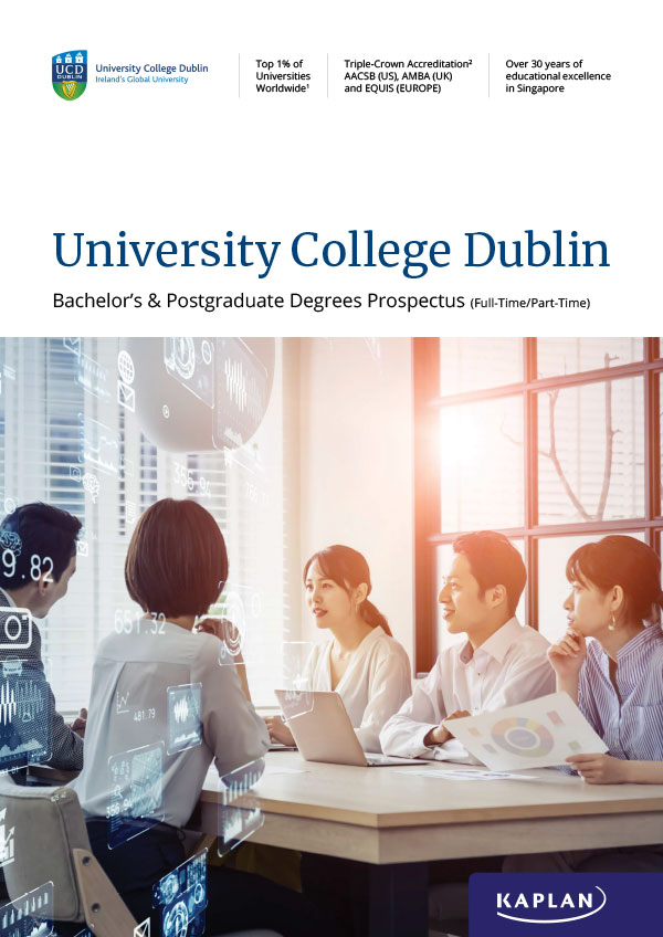 Thank You - Download UCD Brochure - University College Dublin at Kaplan